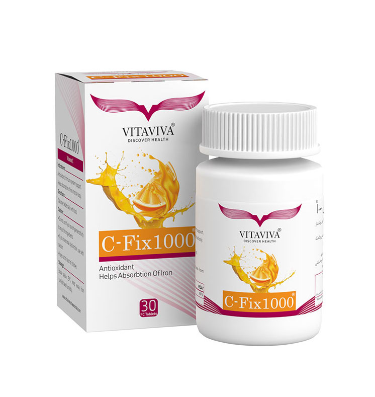 قرص سی فیکس 1000 - cfix1000 tablet- تقویت سیستم ایمنی بدن